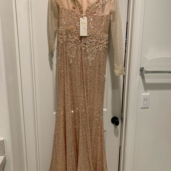 Dresses | Sparkle Drees Long Sleeve Maxi | Poshmark
